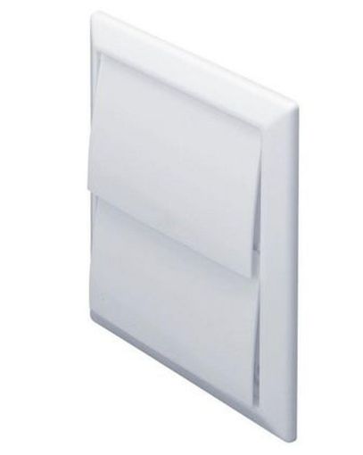 100MM GRAVITY FLAP WHITE – ABS BUILDING AND DIY STORE