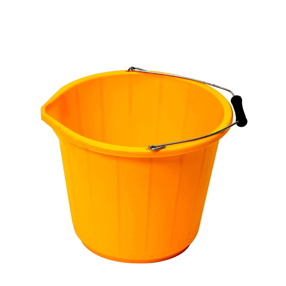 Plastic Bucket Yellow - 3 Gallon – ABS BUILDING AND DIY STORE